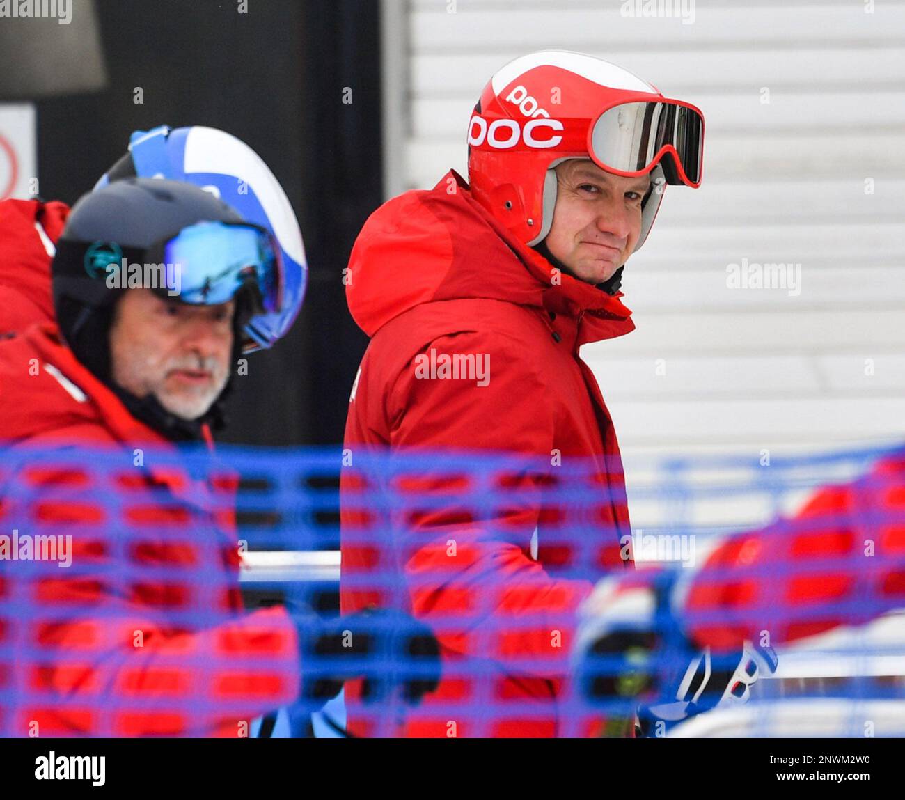 Zakopane, Poland. 27th Feb, 2023. Polish President Andrzej Duda seen ...