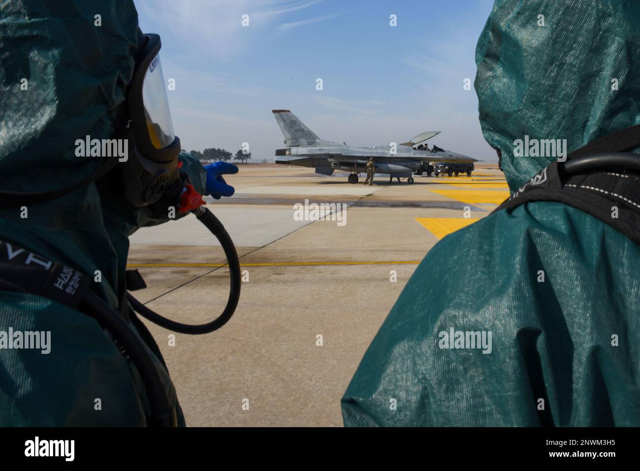 Republic of Korea (ROK) Air Force 38th Fighter Group emergency ...