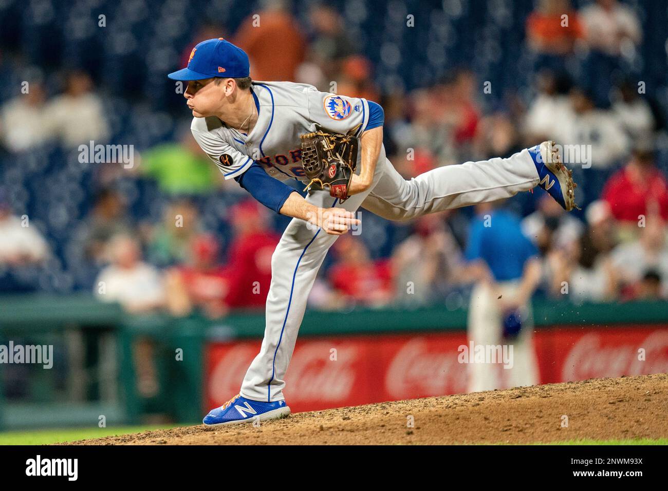 PHILADELPHIA, PA - SEPTEMBER 17: New York Mets Pitcher Drew Smith (62 ...
