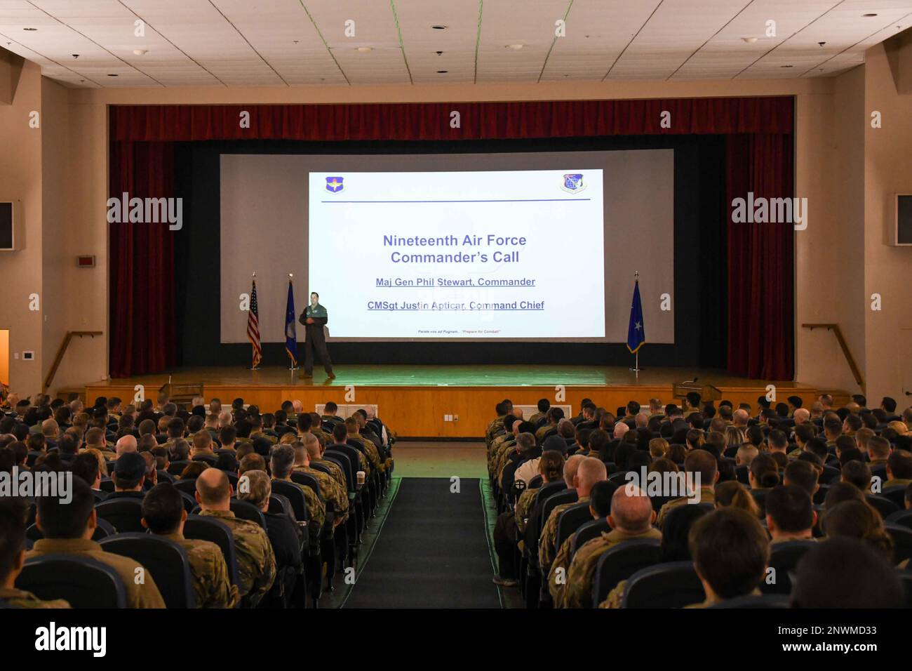 U.S. Air Force Maj. Gen. Phillip Stewart, 19th Air Force commander ...