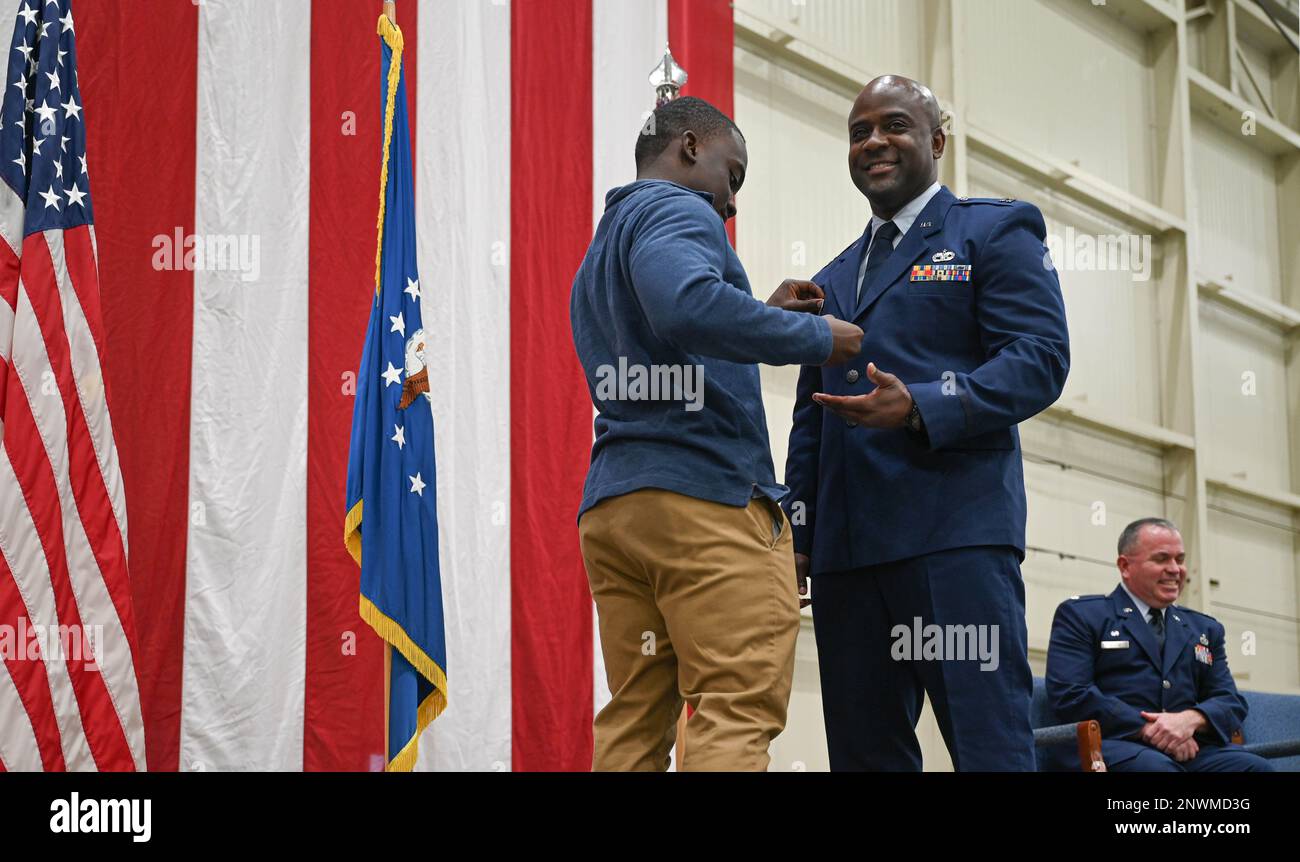 Incoming 908th Maintenance Squadron Commander, Capt. Todrick Burks, is ...