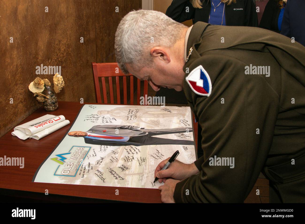 U.S. Army Fort Huachuca Garrison Commander, Col. John Ives ...