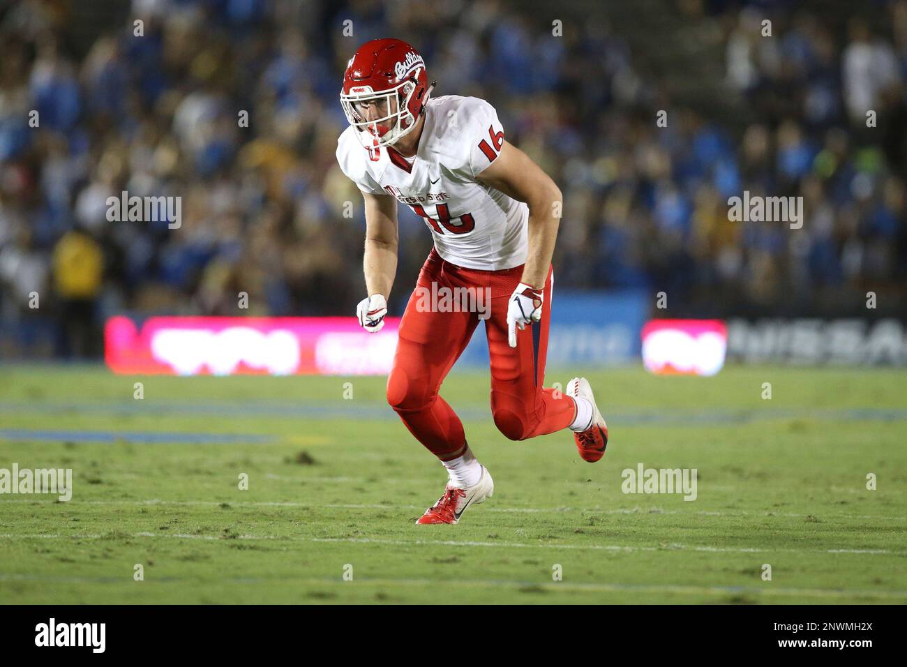 PASADENA, CA - SEPTEMBER 15: Fresno State Bulldogs tight end Jared Rice ...