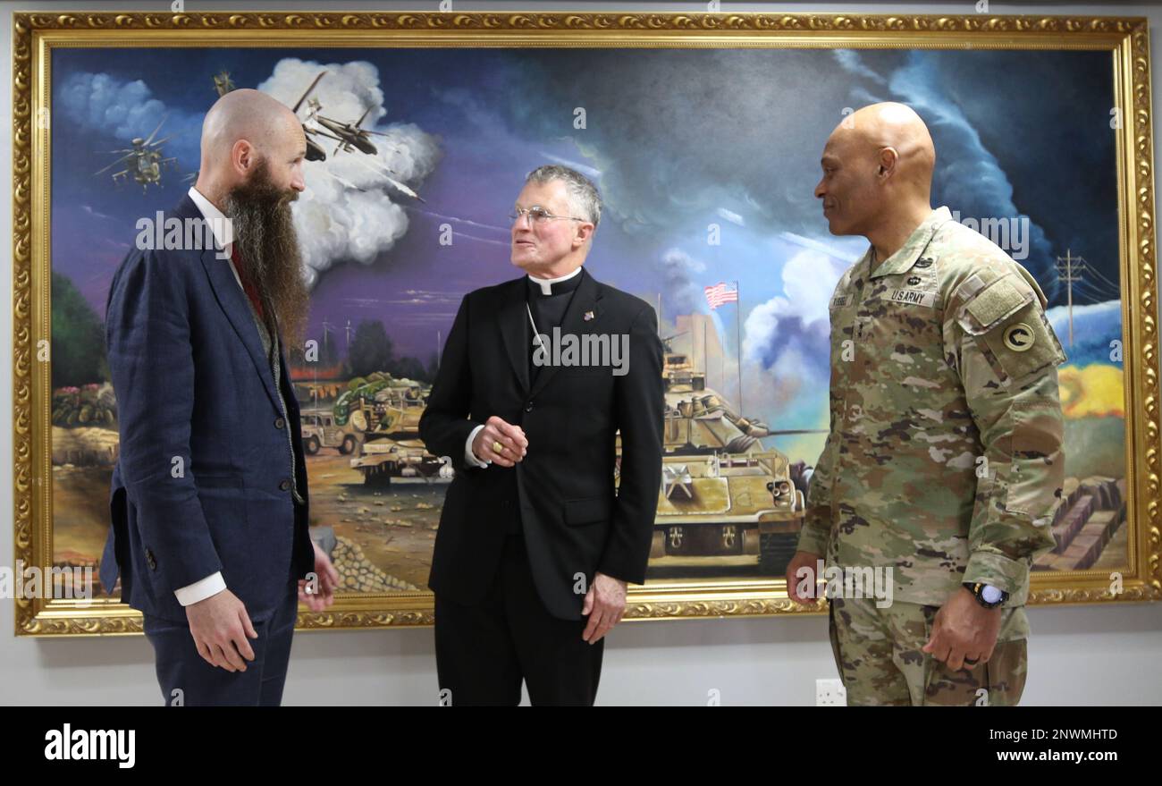 Charge d’Affaires, U.S. Embassy Kuwait, James Holtsnider, Roman ...