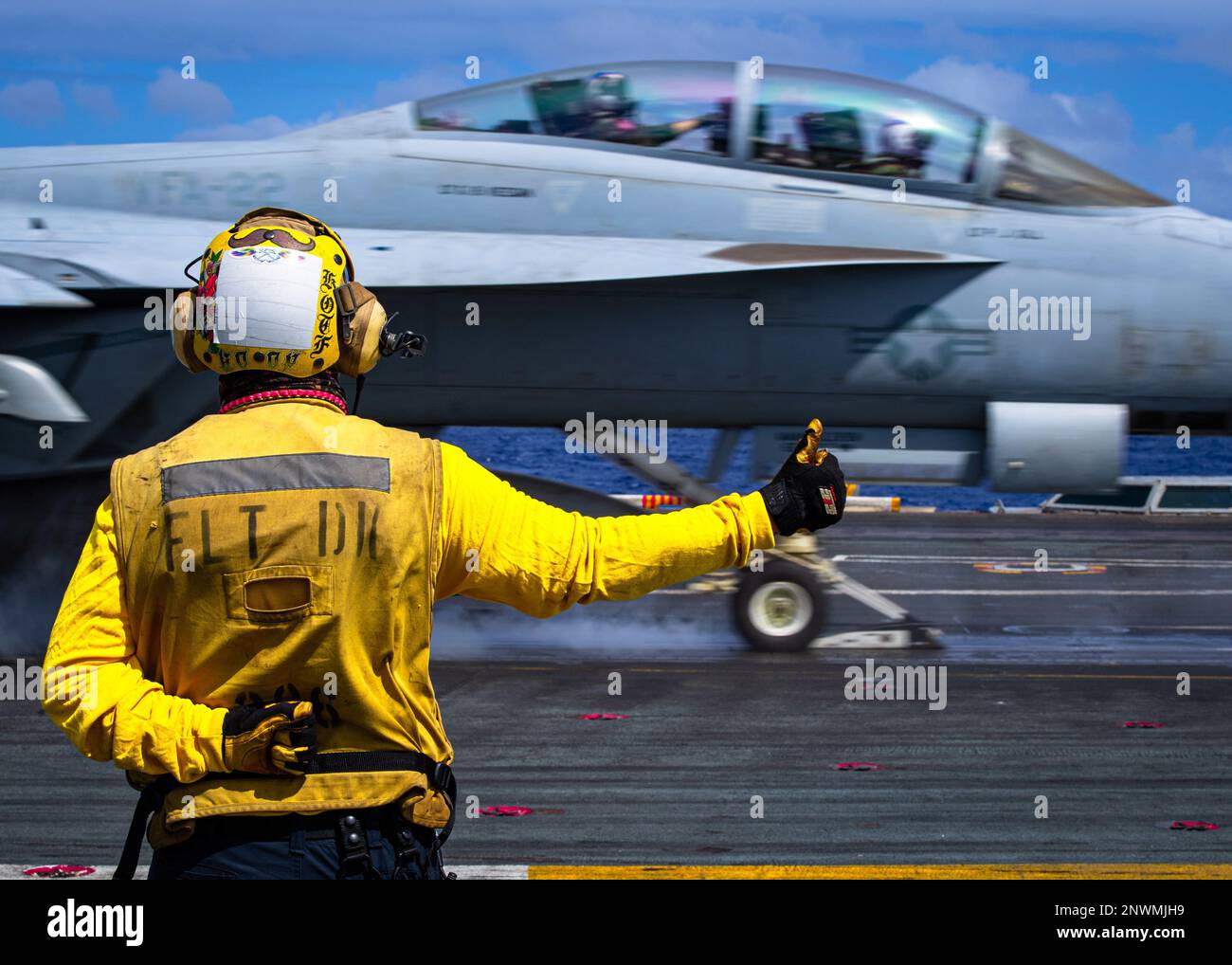 230224-N-MH015-2050 PHILIPPINE SEA (Feb. 24, 2023) A U.S. Navy Sailor ...