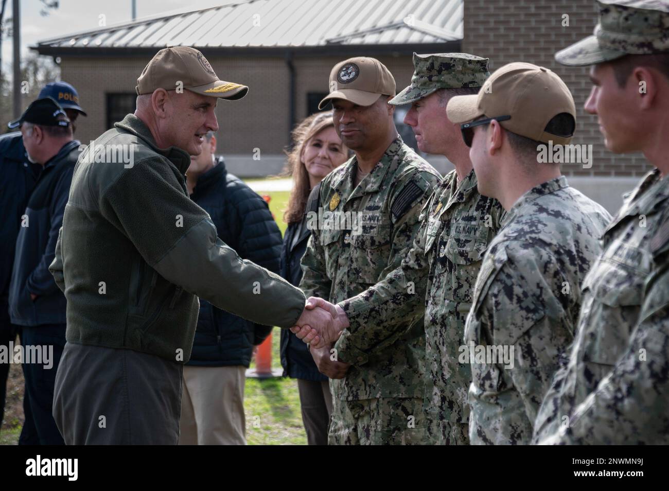 GULFPORT, Miss. (Jan. 25, 2023) Rear Adm. (lower half) Wesley McCall ...