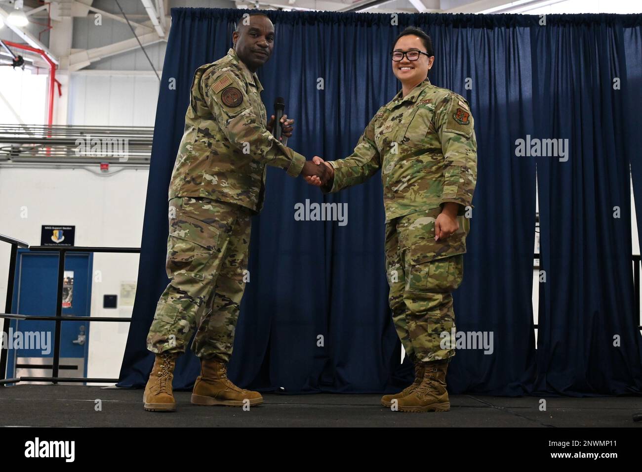 U.S. Air Force Chief Master Sgt. Maurice Williams, command chief, Air ...