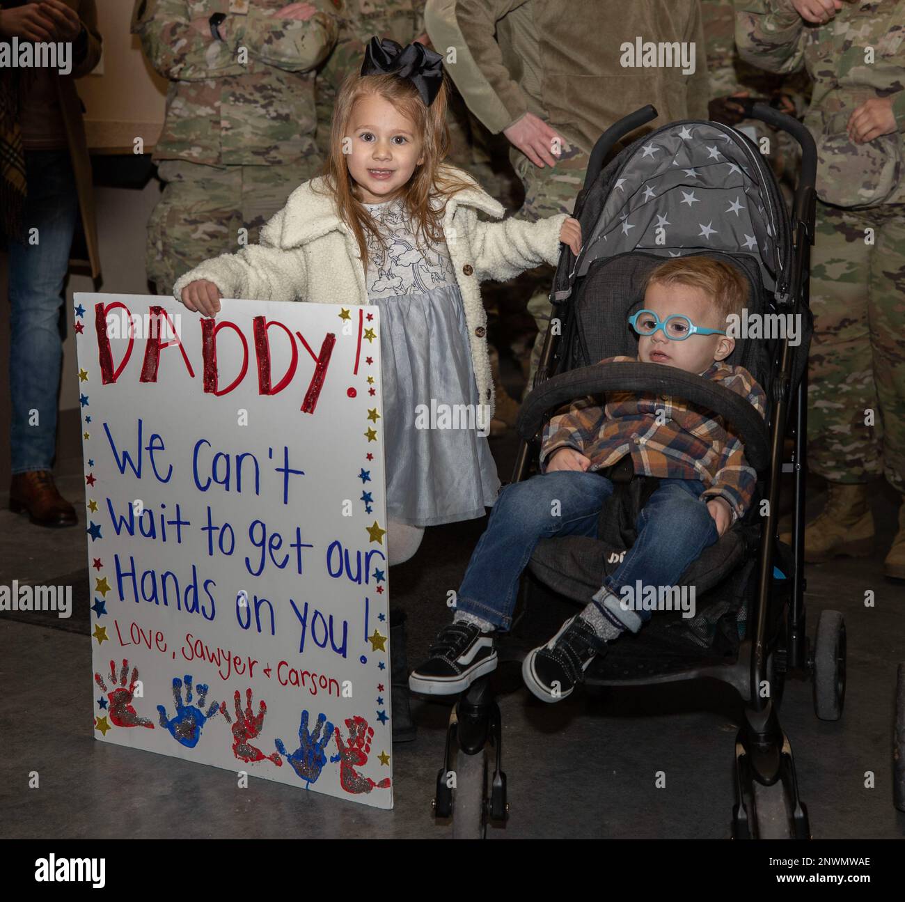 Families of the1st Infantry Division await Soldiers’ return to Fort ...