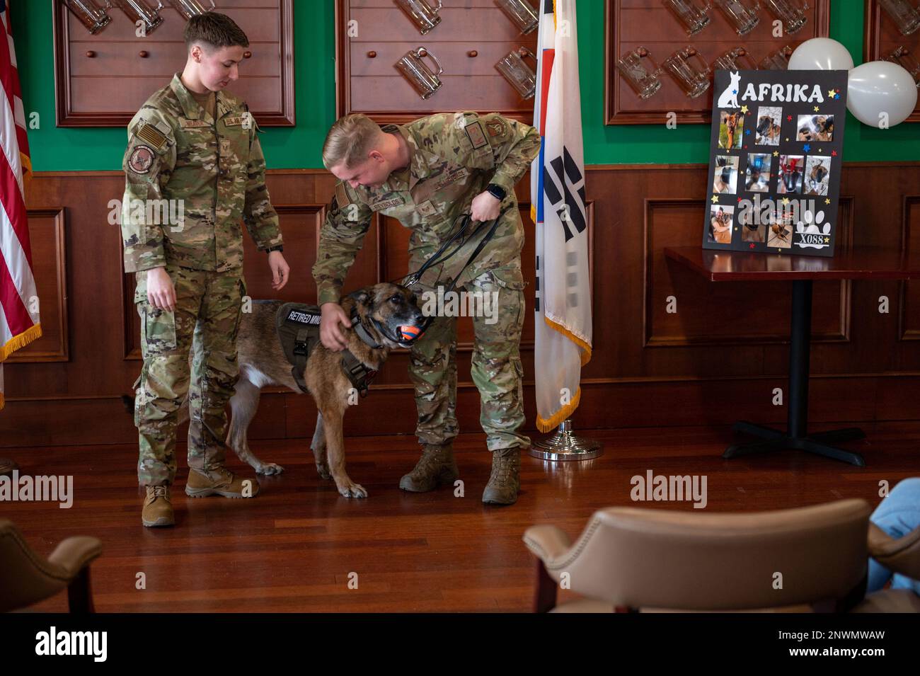 U.S. Air Force Staff Sgt. Anna Weaver, 51st Security Forces Squadron ...