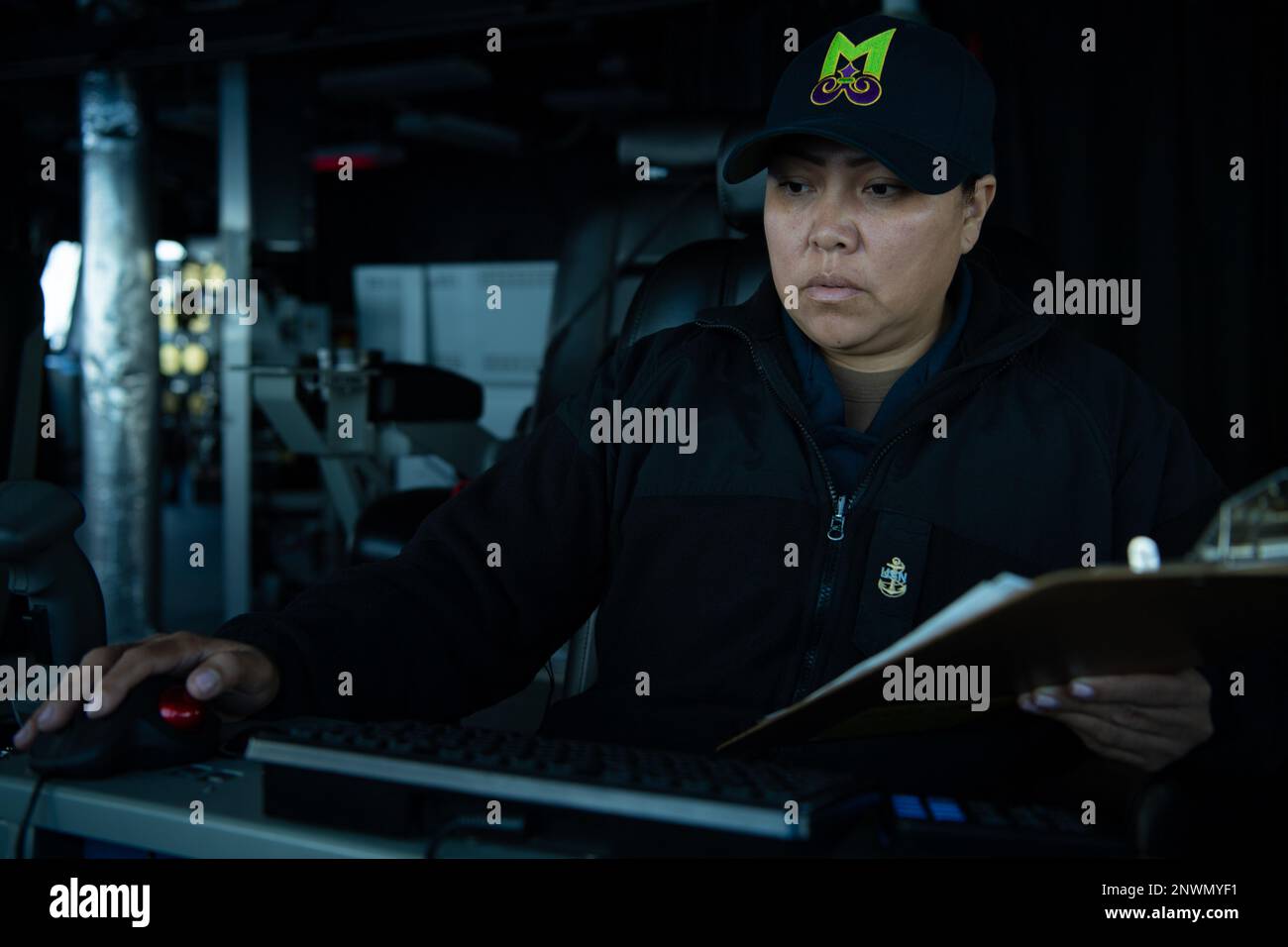 230219-N-MK318-1021 EASTERN PACIFIC OCEAN (Feb 19, 2023) Chief ...