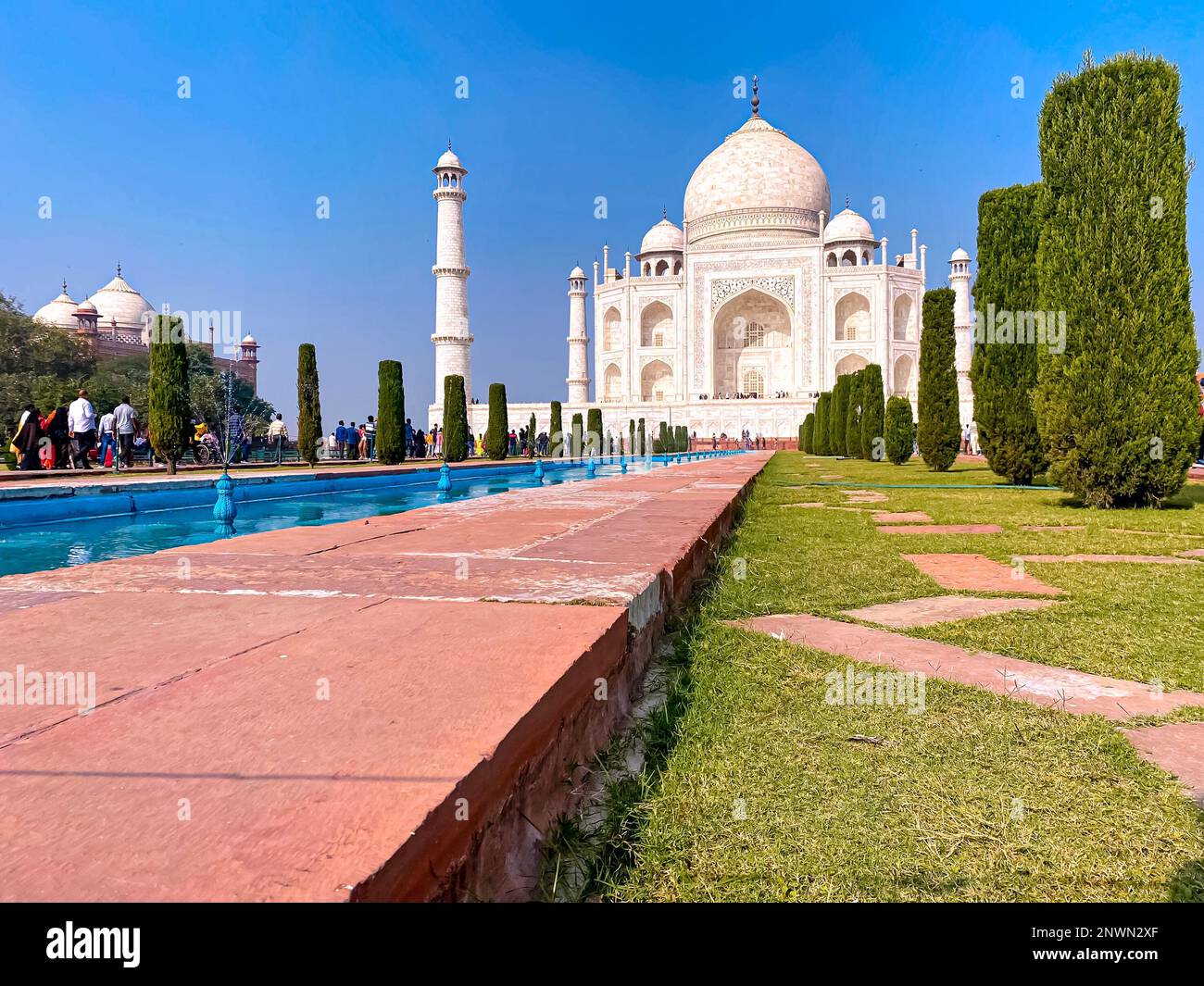Agra, Uttar Pradesh, India - 12.15.2022: Taj Mahal, Agra, India ...