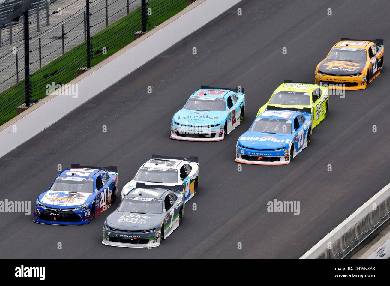 #7: Justin Allgaier, JR Motorsports, Chevrolet Camaro Dove Men + Care ...