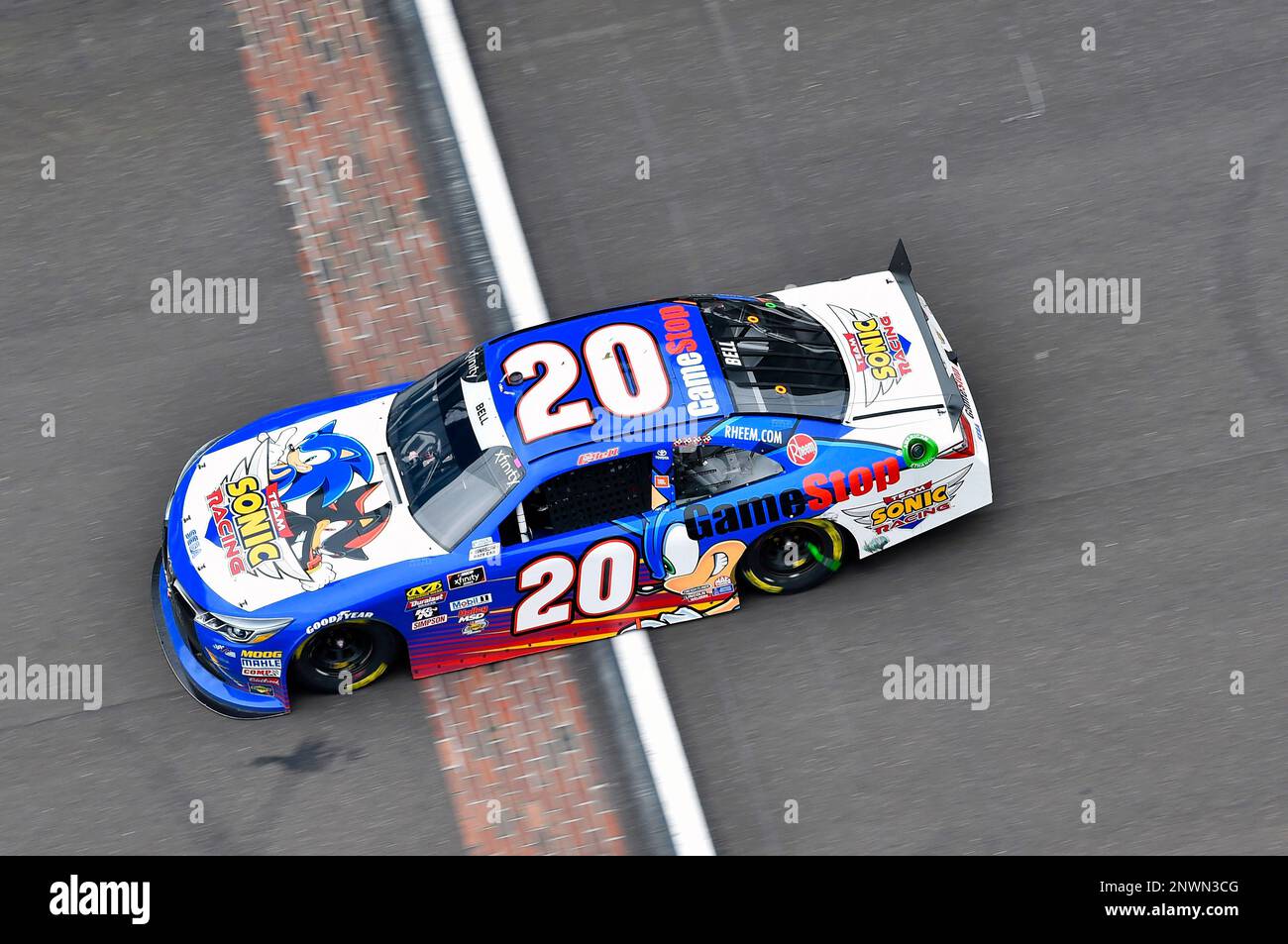 #20: Christopher Bell, Joe Gibbs Racing, Toyota Camry GameStop Team ...