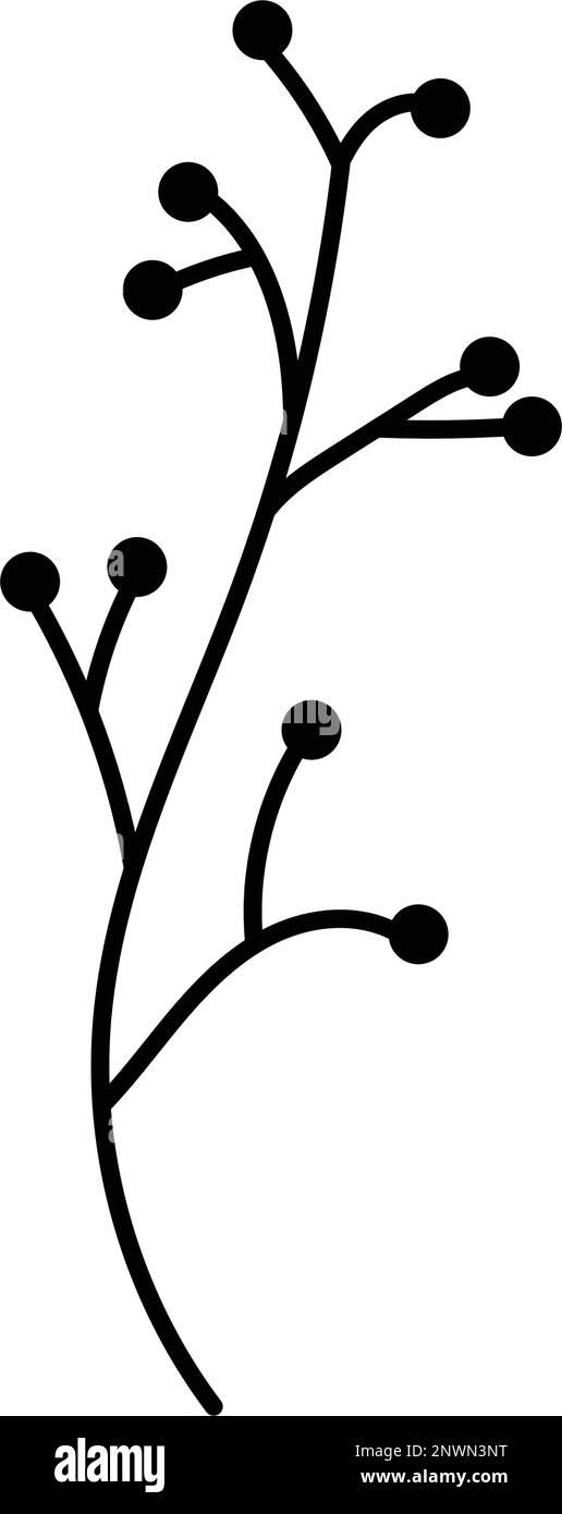 floral line art Stock Vector Image & Art - Alamy