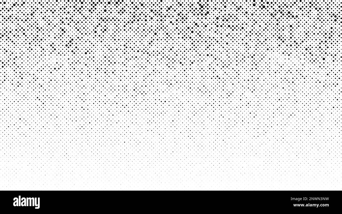 Halftone gradient. Faded stochastic dotwork texture. Random grunge ...