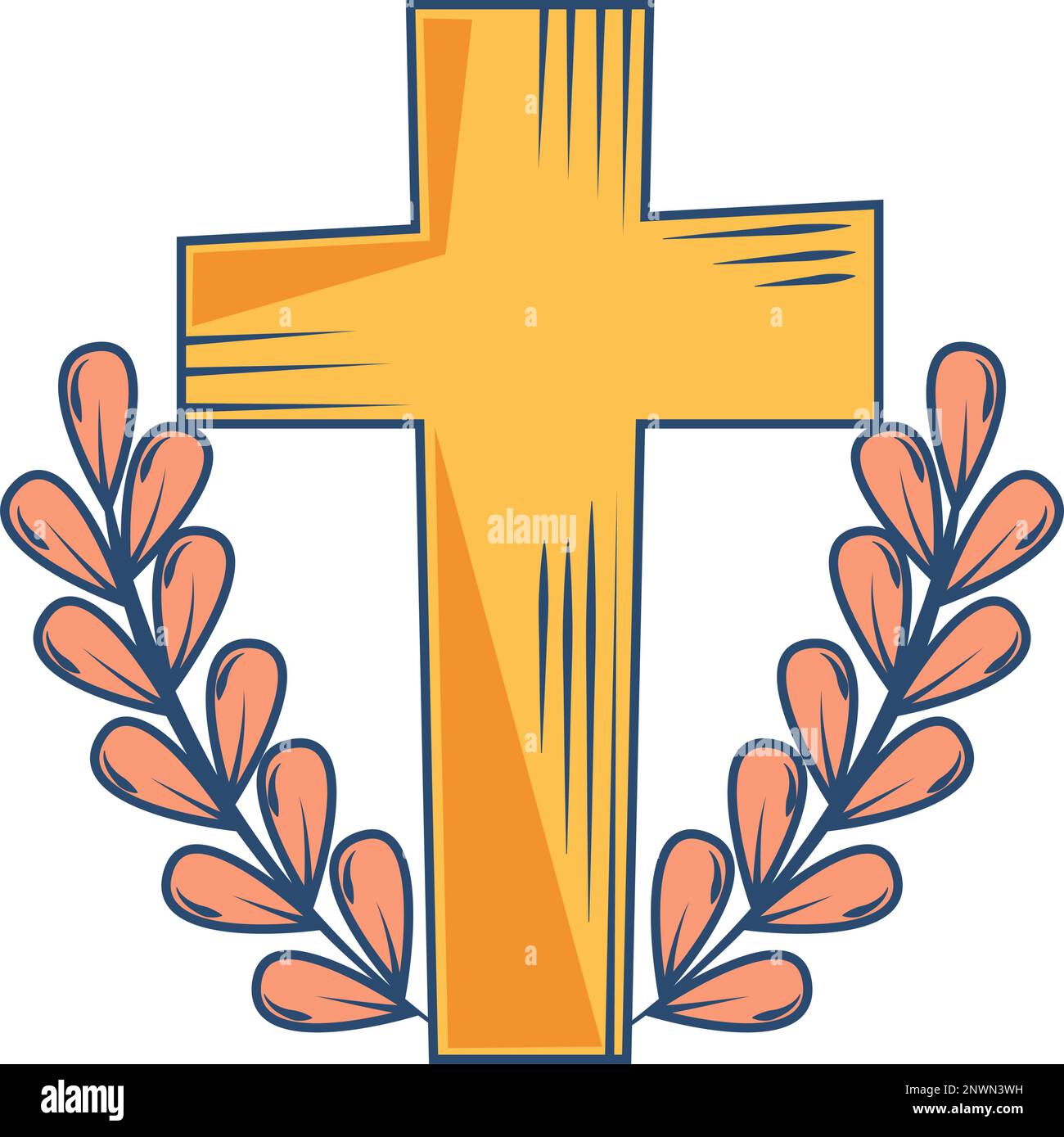 catholic cross icon Stock Vector Image & Art - Alamy
