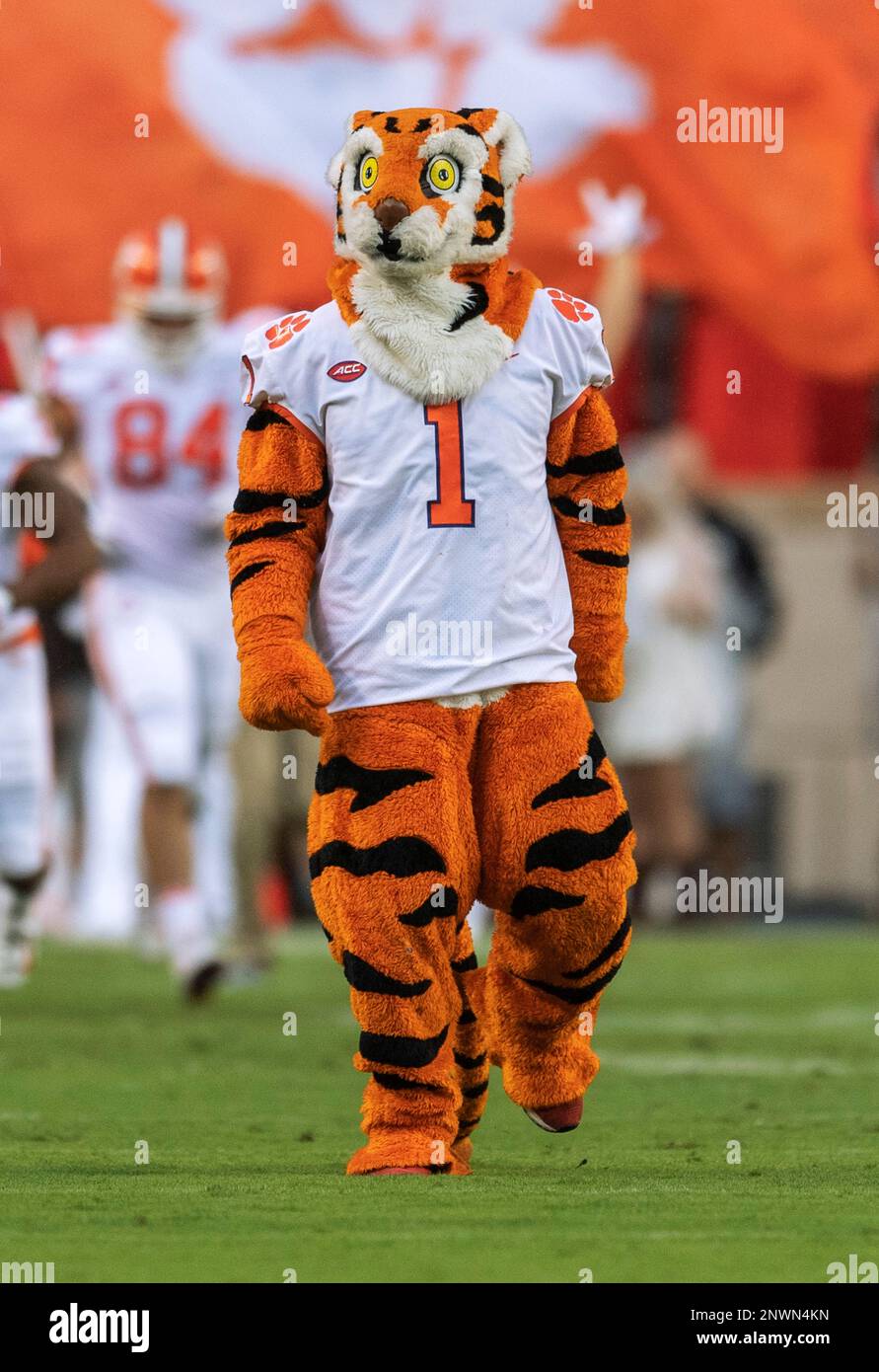Clemson Mascot The Tiger Before An Ncaa Football Game Saturday September 8 2018 In College
