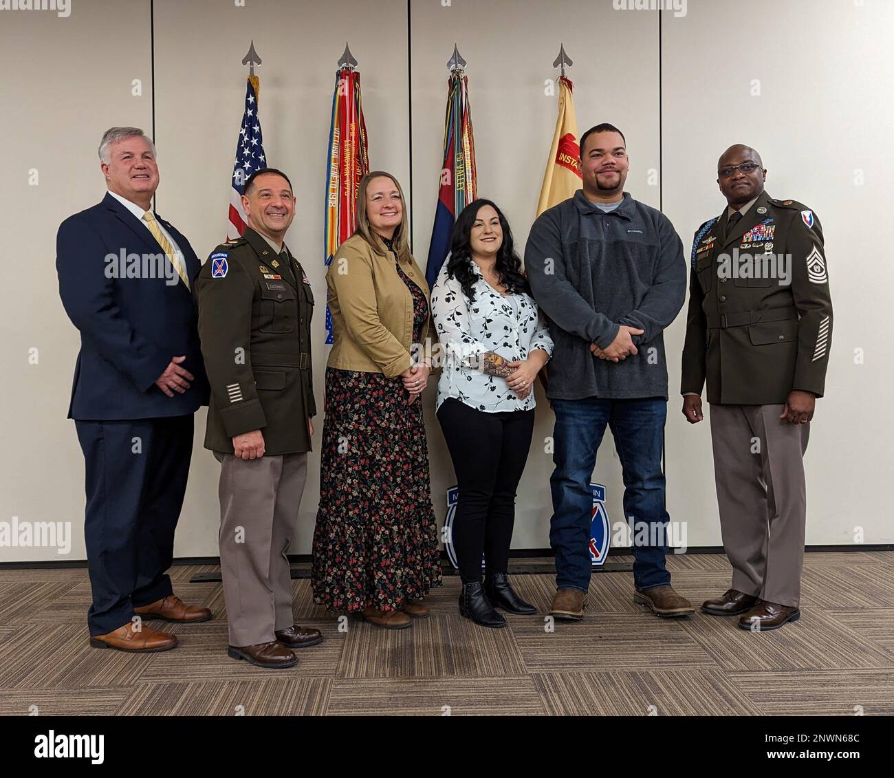 The Fort Drum garrison command team congratulates the 2022 Civilian of ...
