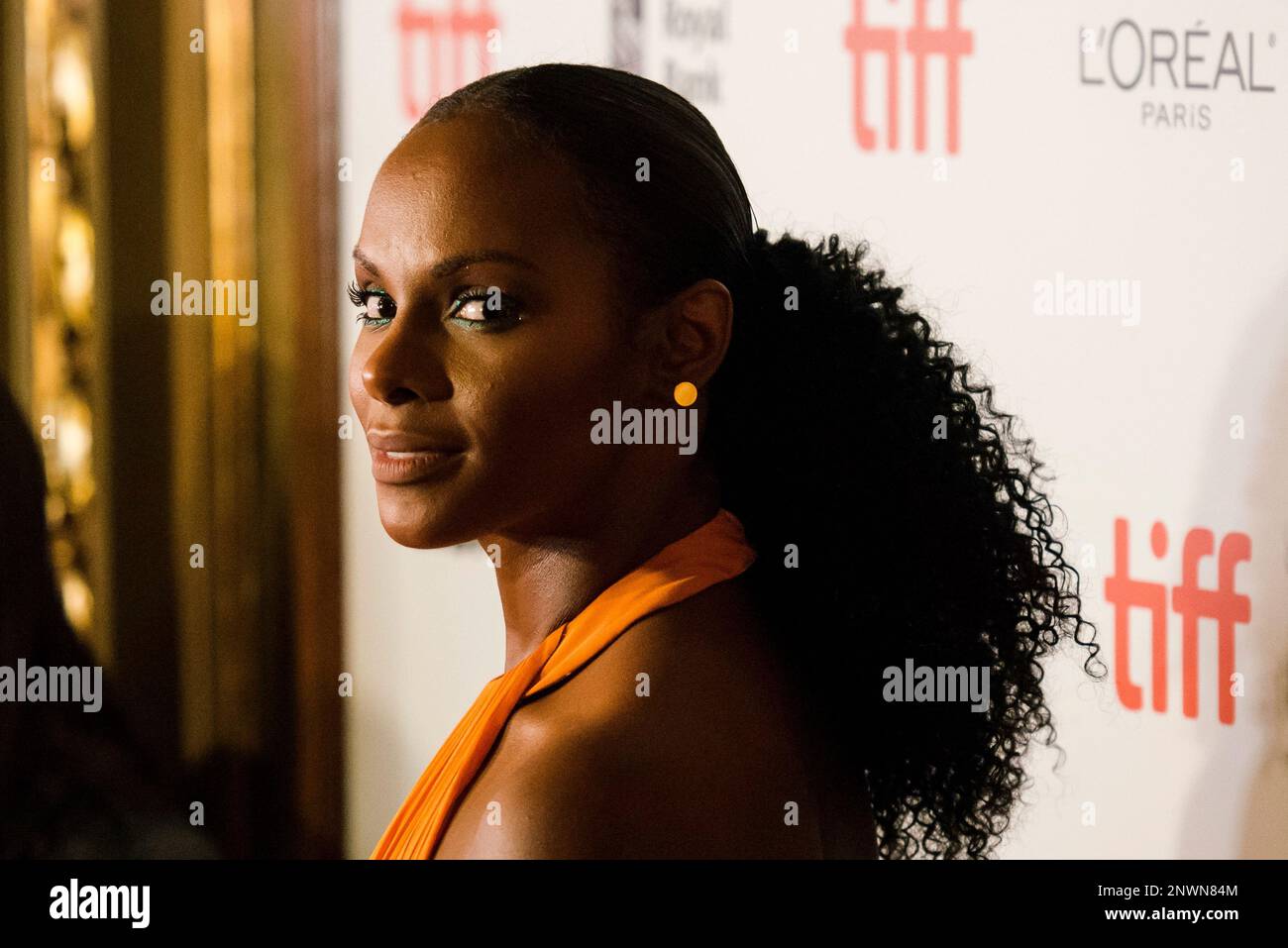Actor Tika Sumpter arrives ahead of the screening of "The Old Man And ...