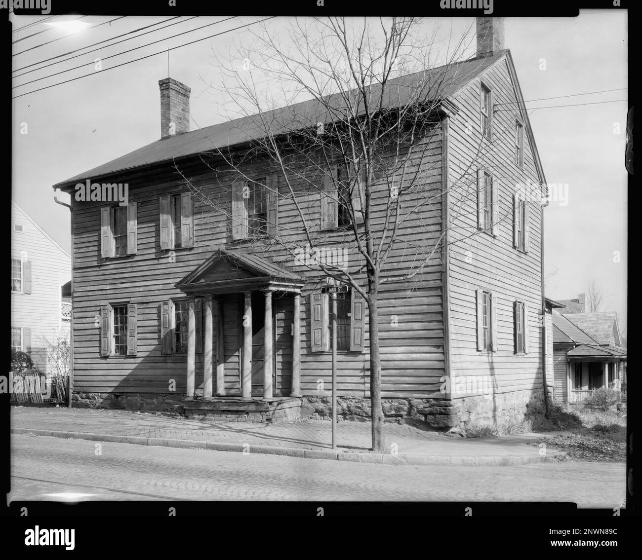 Ebert Reich house, Winston Salem, Forsyth County, North Carolina ...
