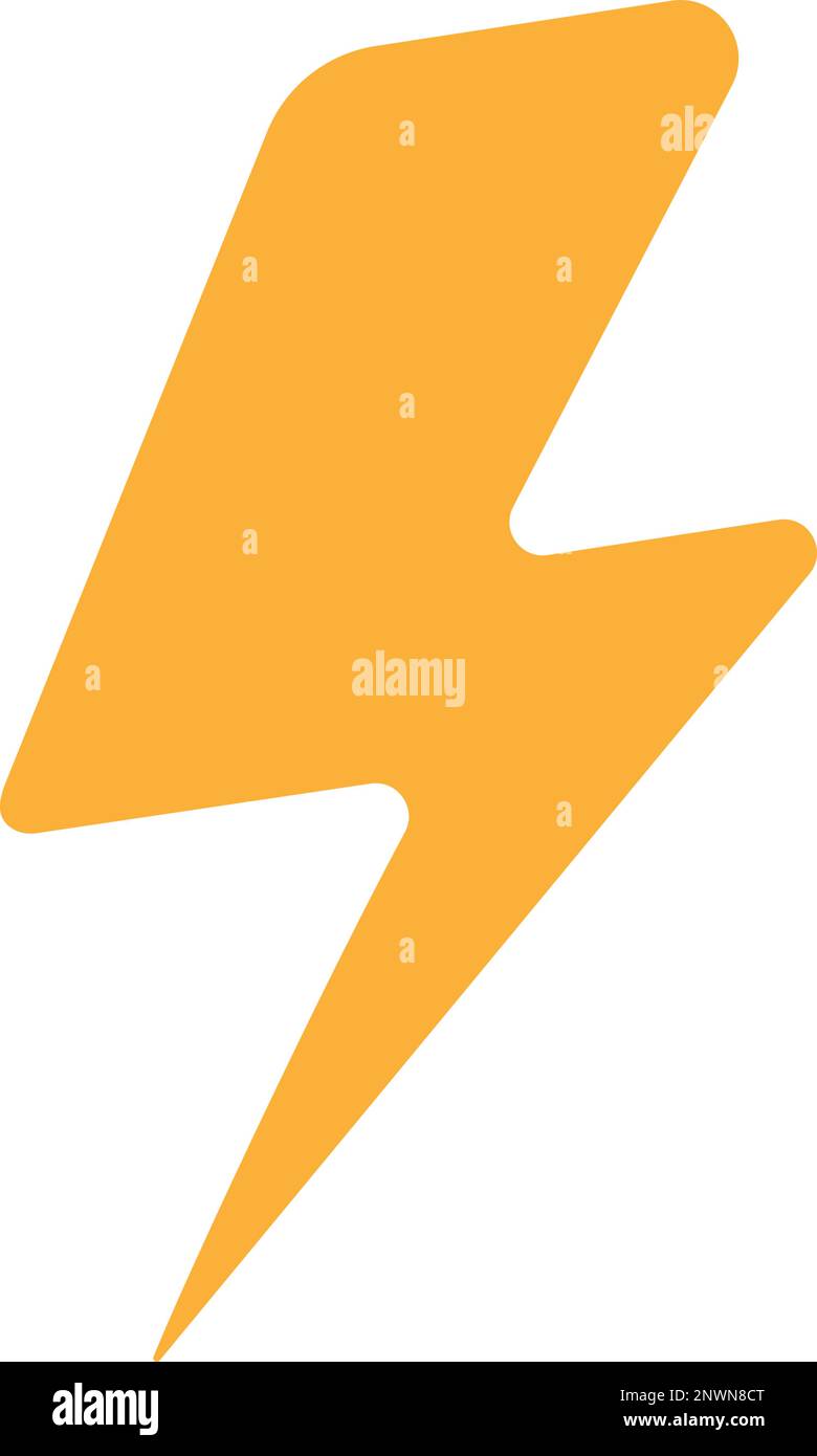 thunder hand drawn illustration Stock Vector Image & Art - Alamy