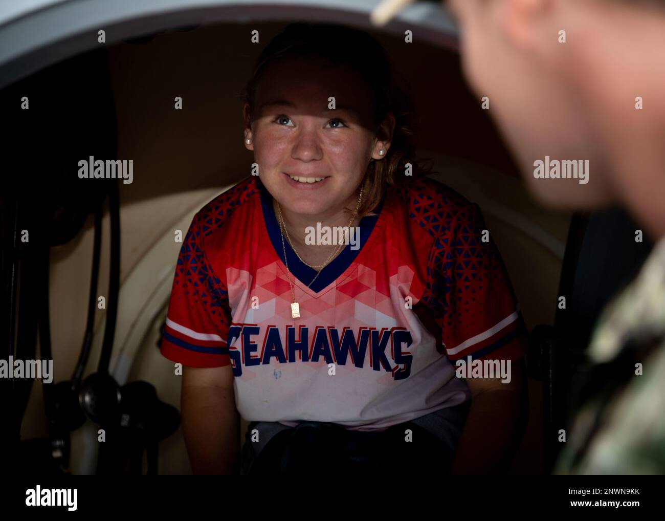 APRA HARBOR, Guam (Jan. 12, 2023)—A student from Cmdr. William C ...