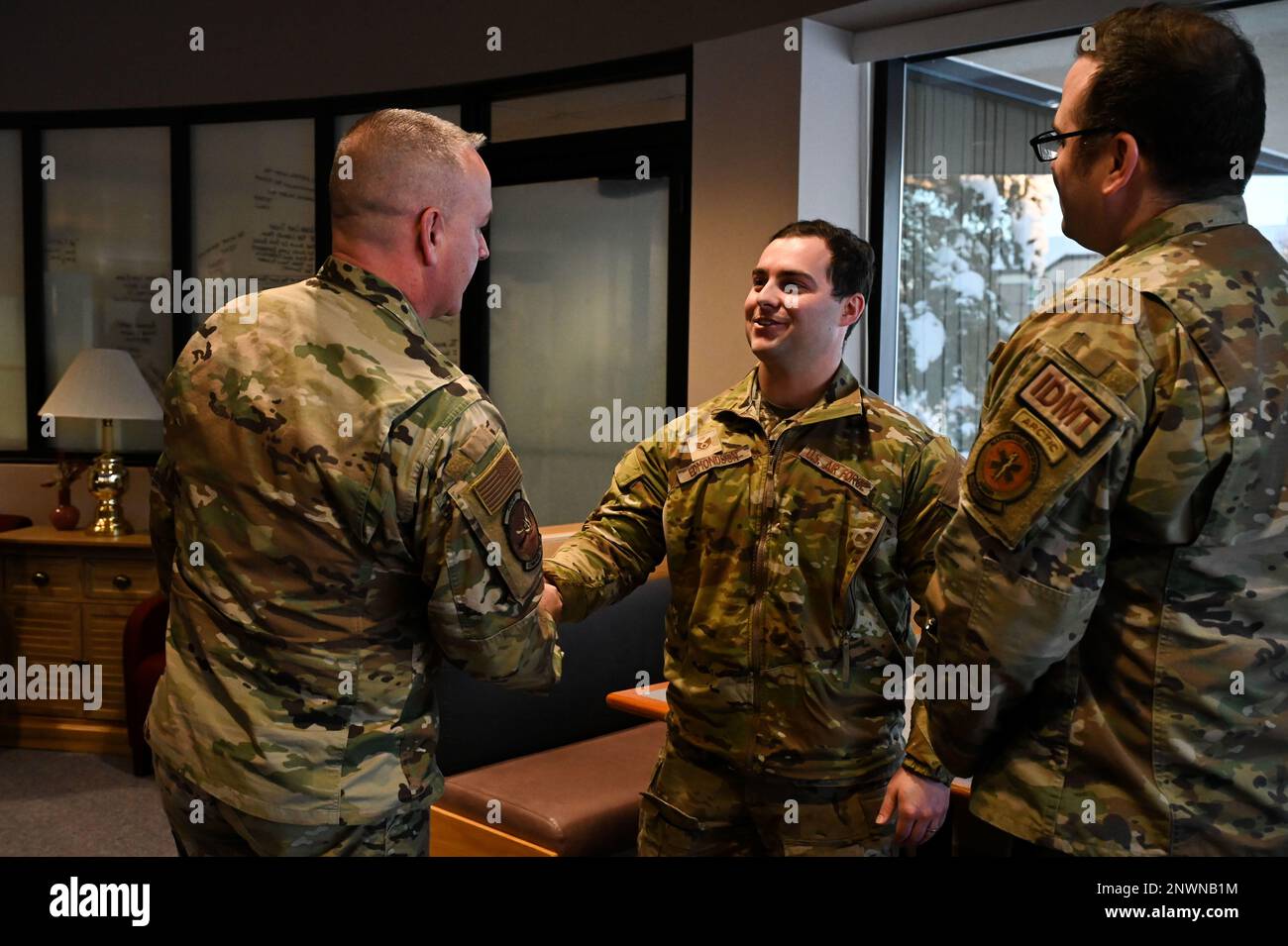 U.S. Air Force Chief Master Sgt. David R. Wolfe, the Pacific Air Forces ...