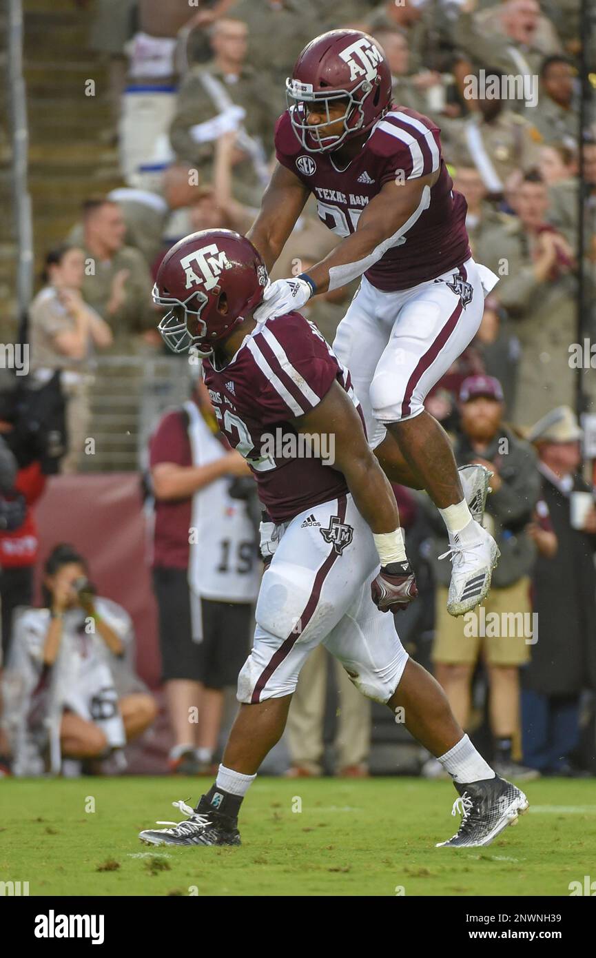 COLLEGE STATION, TX - SEPTEMBER 08: Texas A&M Aggies linebacker Tyrel ...
