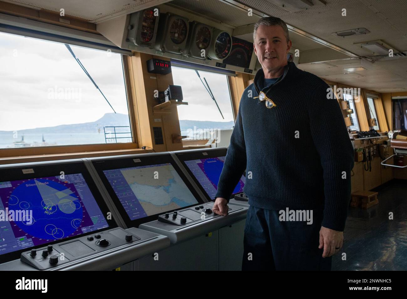 NAVAL SUPPORT ACTIVITY SOUDA BAY, Greece (Feb. 10, 2023) Ship’s Master ...