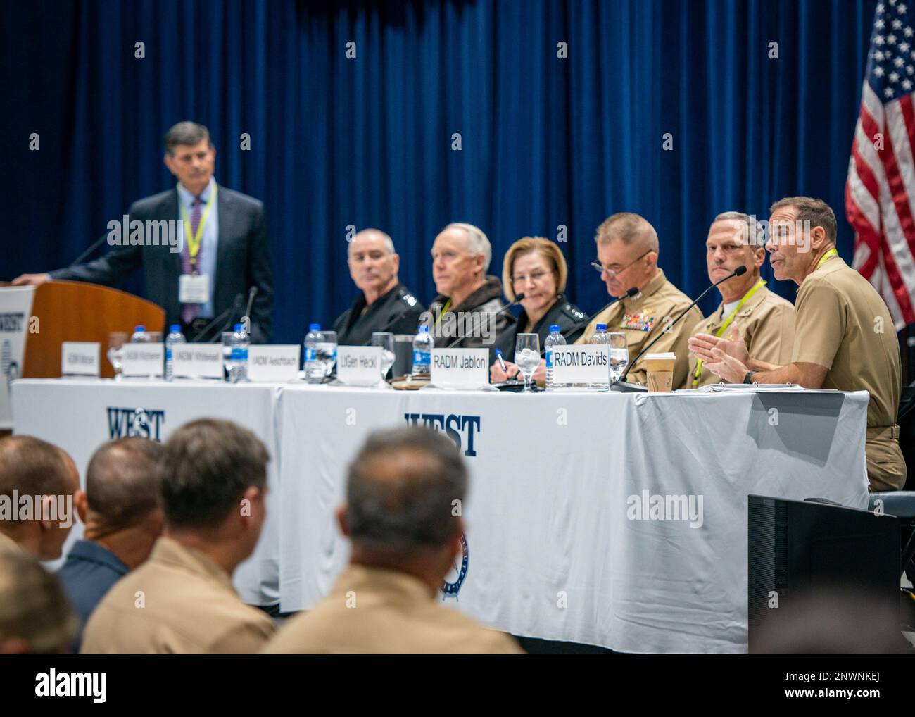 SAN DIEGO (Feb. 14, 2023) Rear Adm. Keith Davids, commander, Naval ...