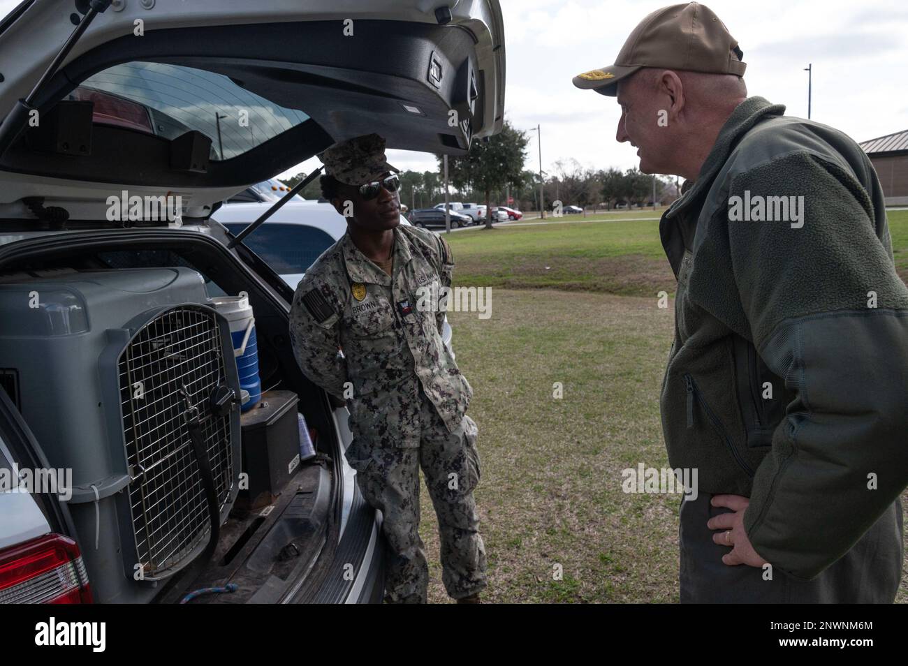 GULFPORT, Miss. (Jan. 25, 2023) Rear Adm. (lower half) Wesley McCall ...