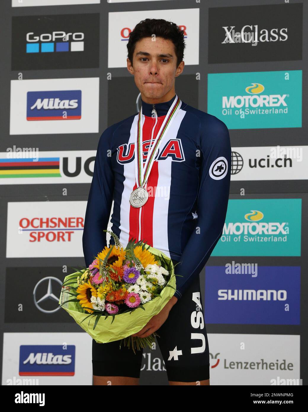 Christopher Blevins, of Durango, Colorado, places 2nd at the U23 Men ...