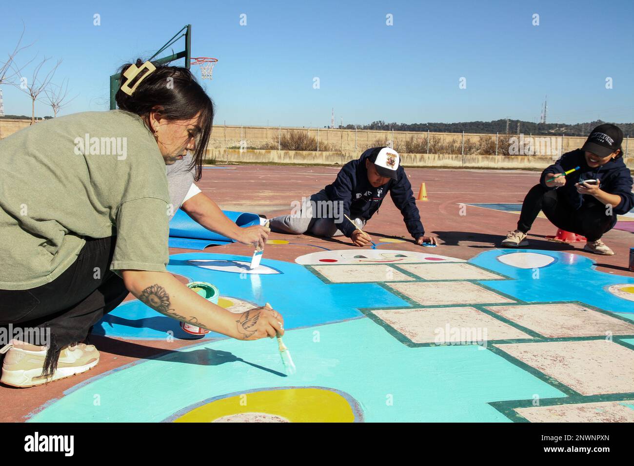 NAVAL STATION ROTA, Spain (February 3, 2023) Sailors stationed at Naval ...