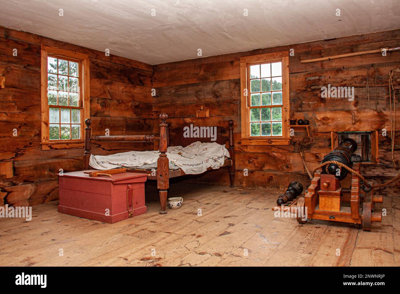 The Fort at Number Four in Charlestown, New Hampshire Stock Photo - Alamy