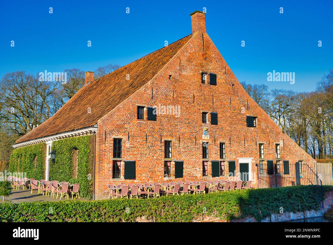 The 18th-century treasury, today a restaurant, of the museum Manor ...