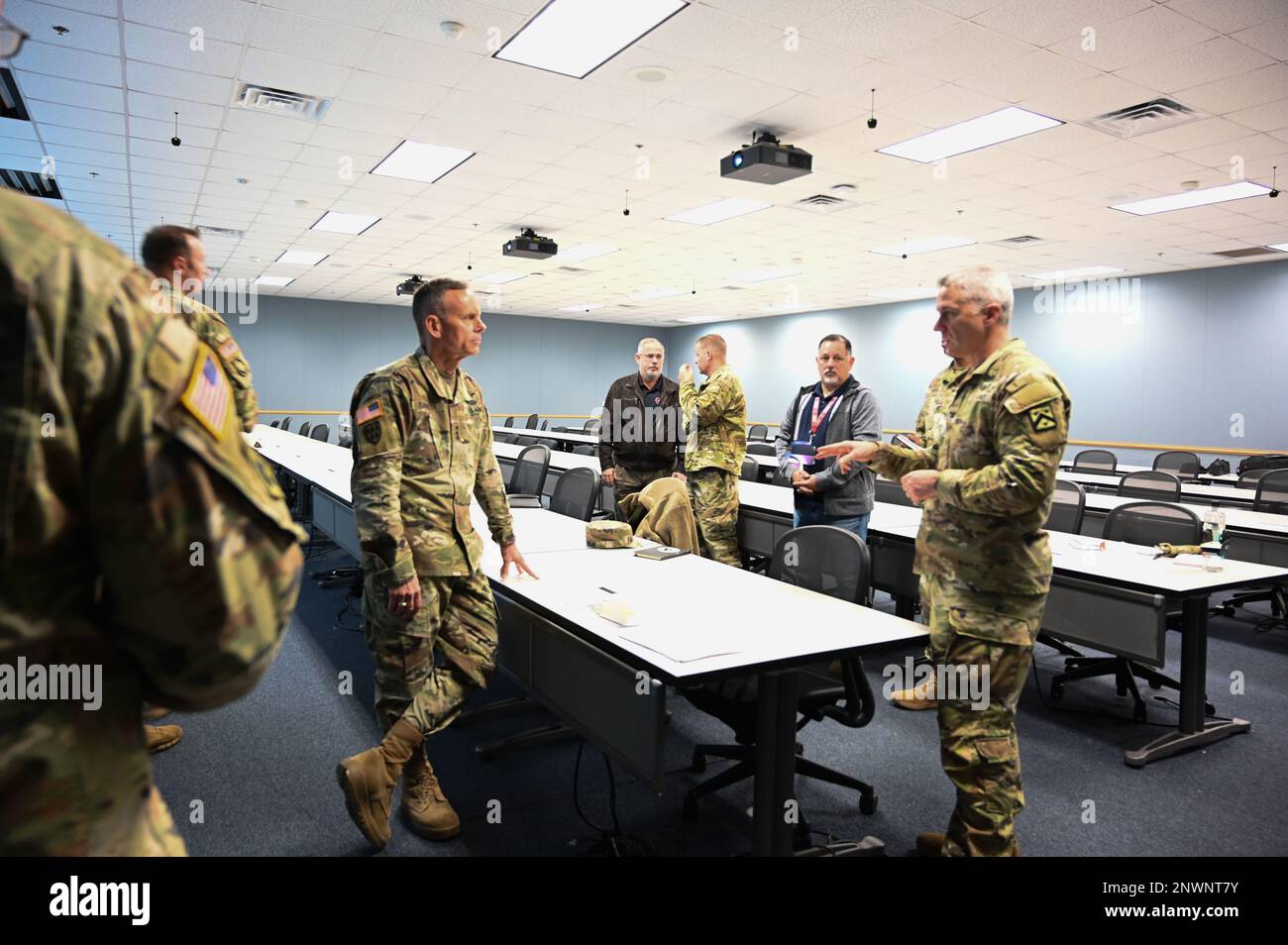 Lt. Gen. Daniel Karbler visits Patriot Advanced Individual Training at ...