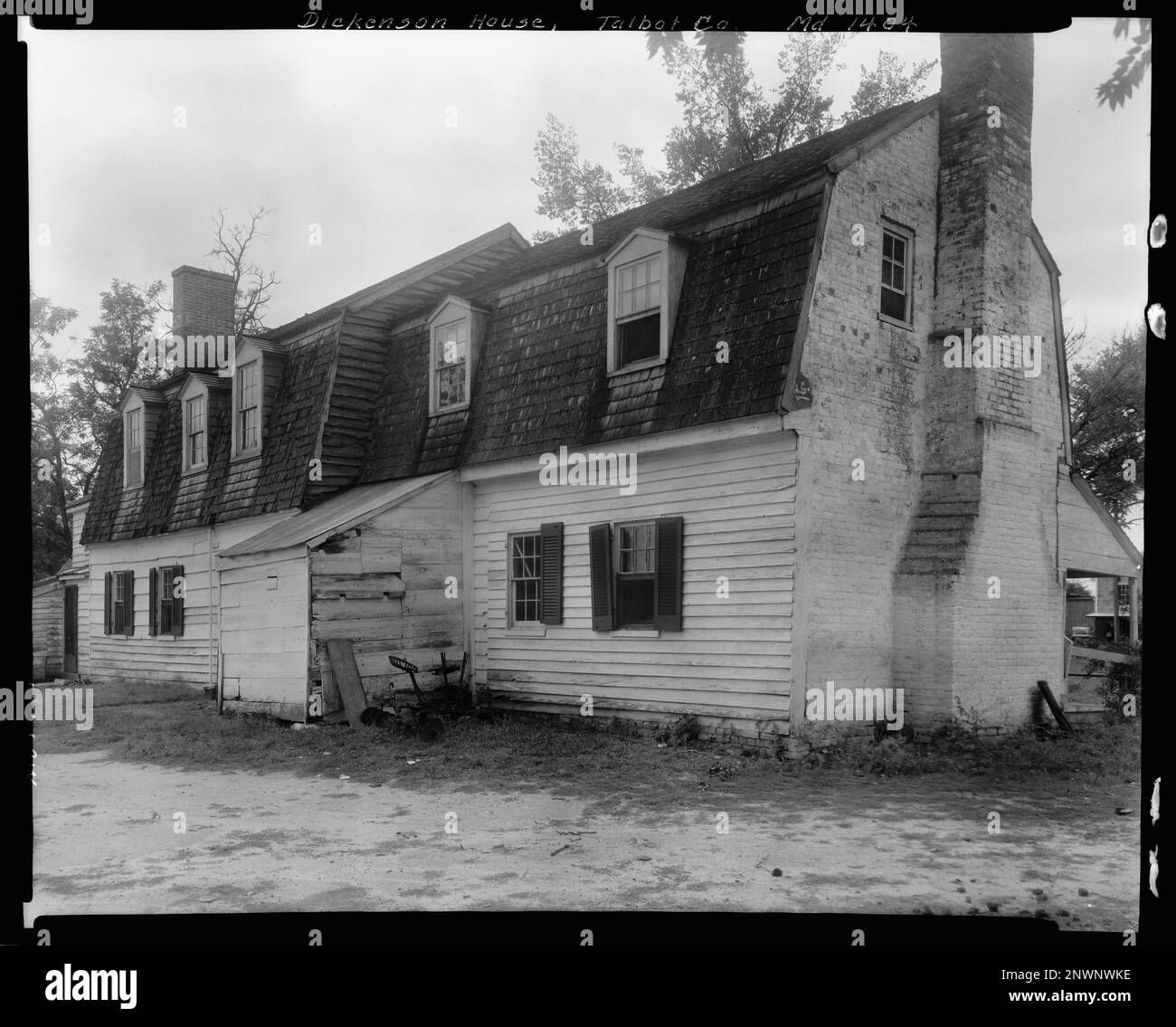 Dickenson House, Trappe vic., Talbot County, Maryland. Carnegie Survey ...