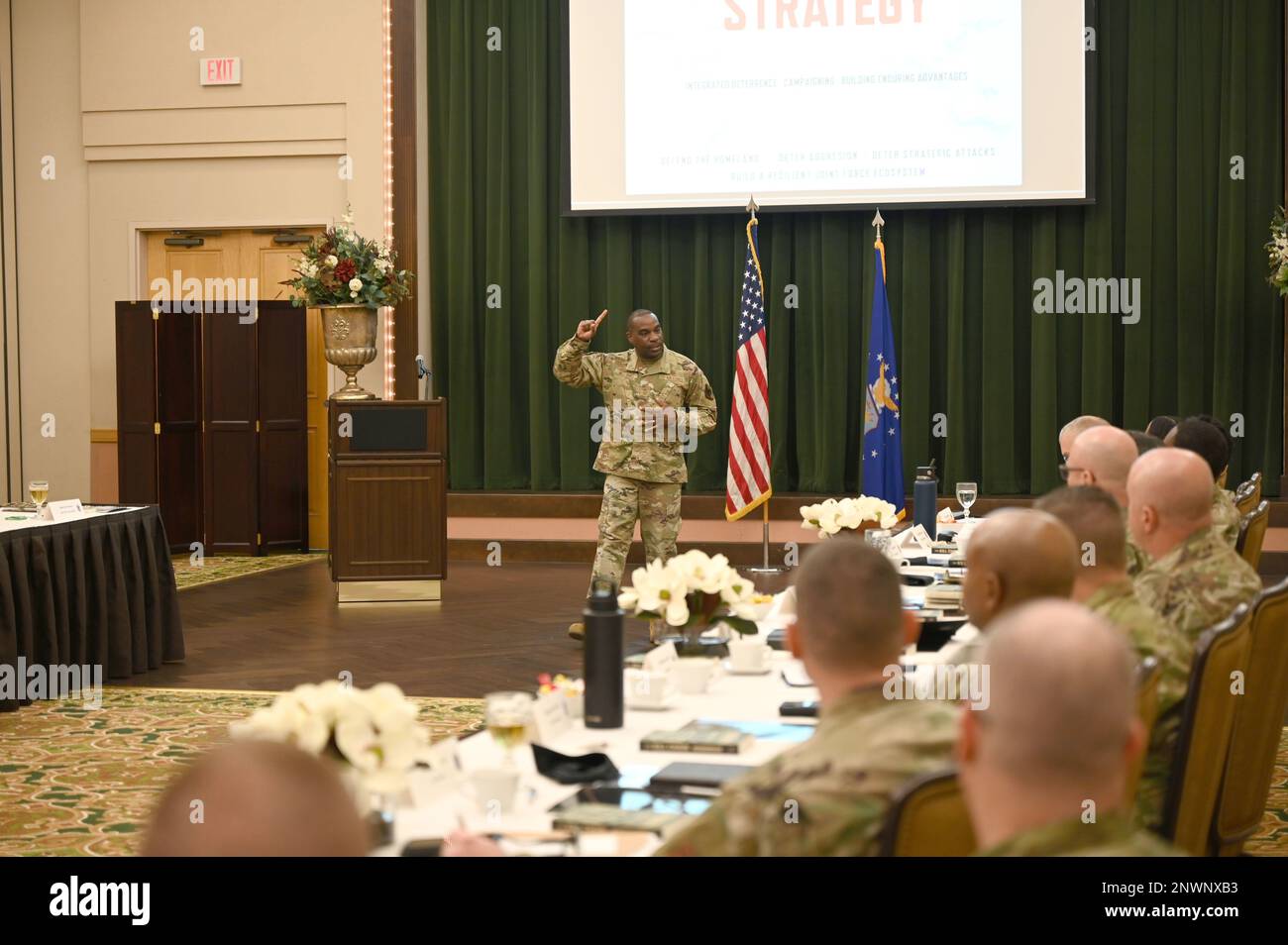 U.S. Air Force Chief Master Sgt. Maurice Williams, command chief, Air ...