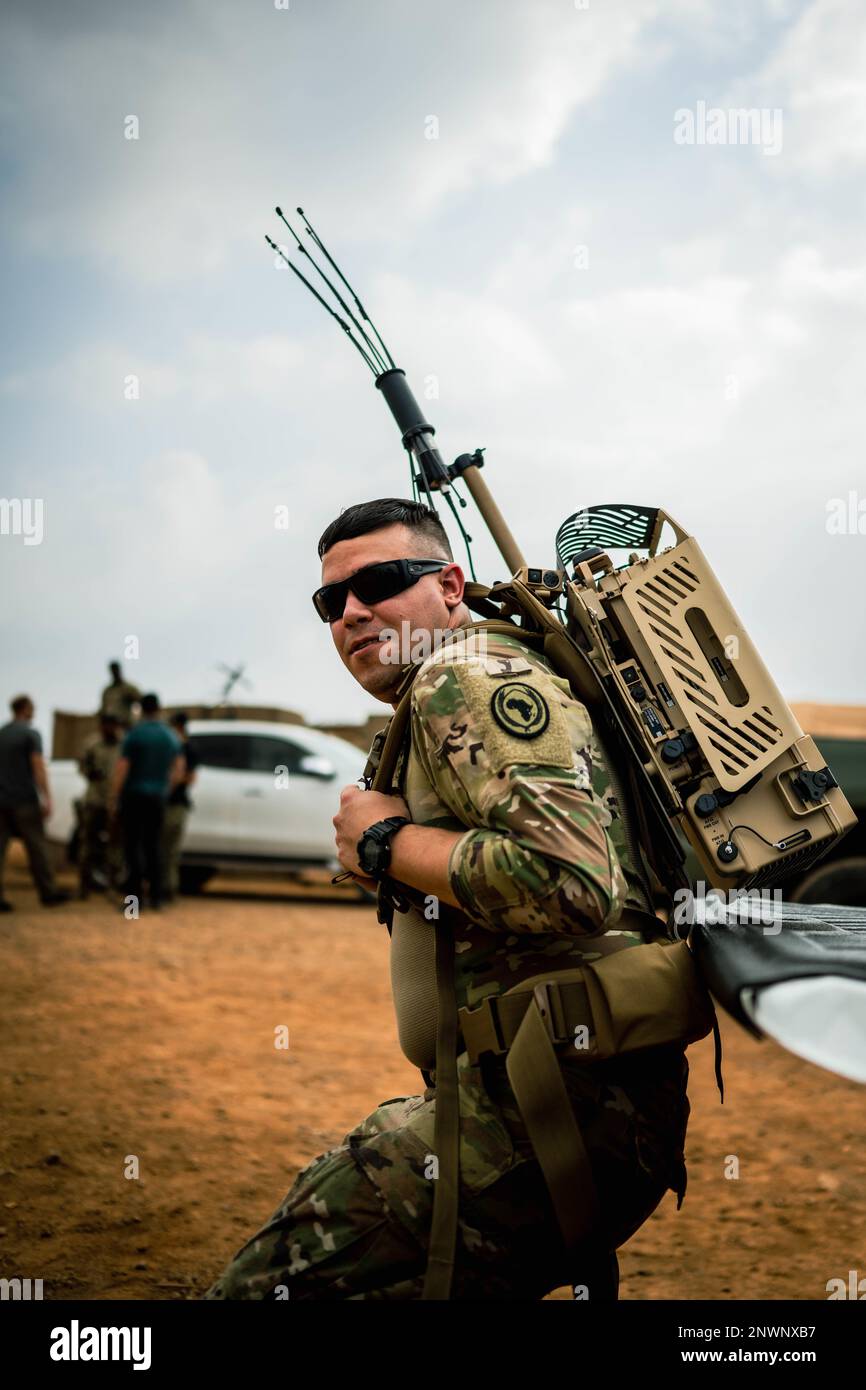 U.S. Army Sgt. First Class Tyler Casey, Electronic Warefare Non ...