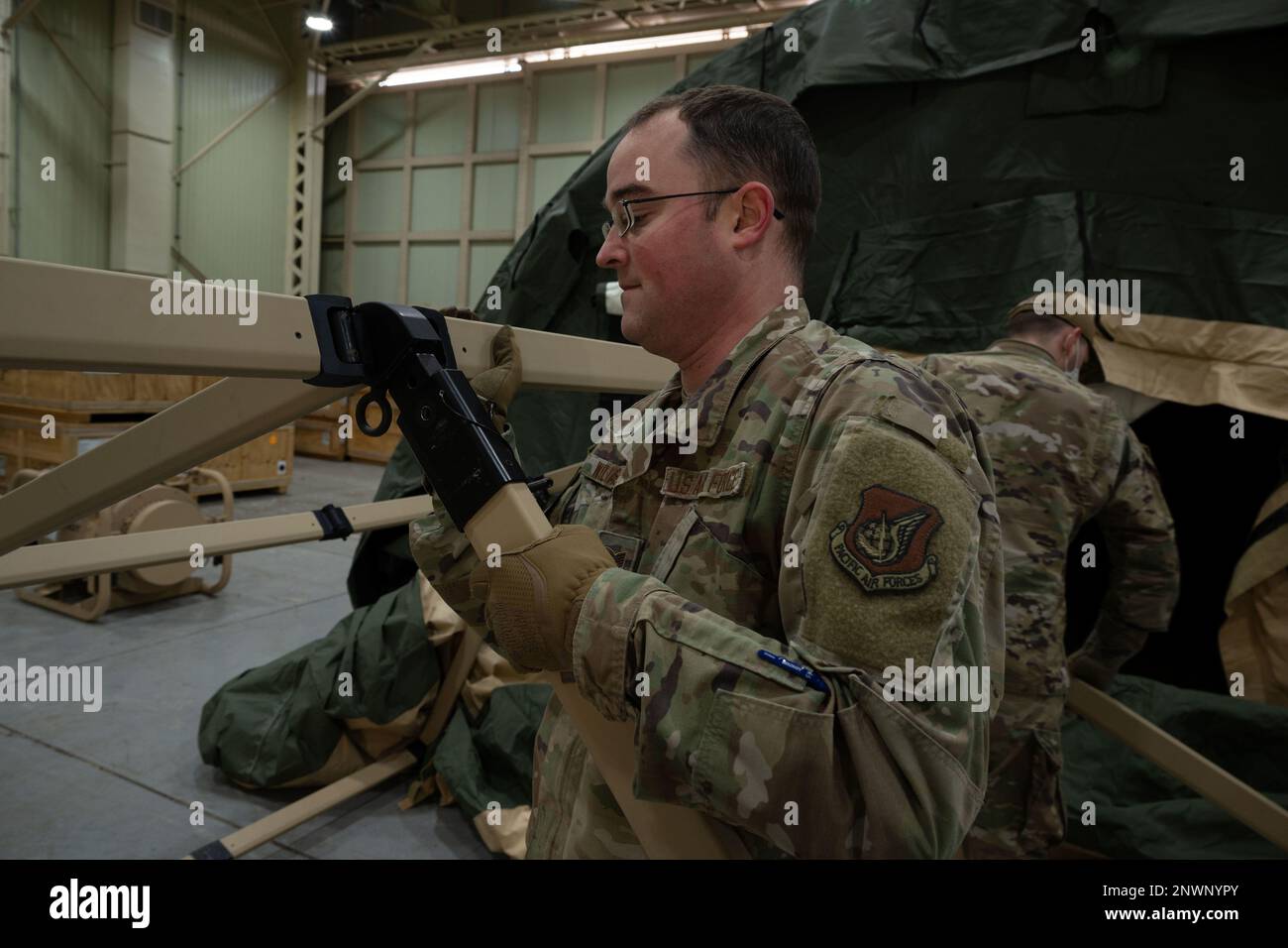 Tech. Sgt. Jordan Williams, 354th Medical Group NCO in charge of ...