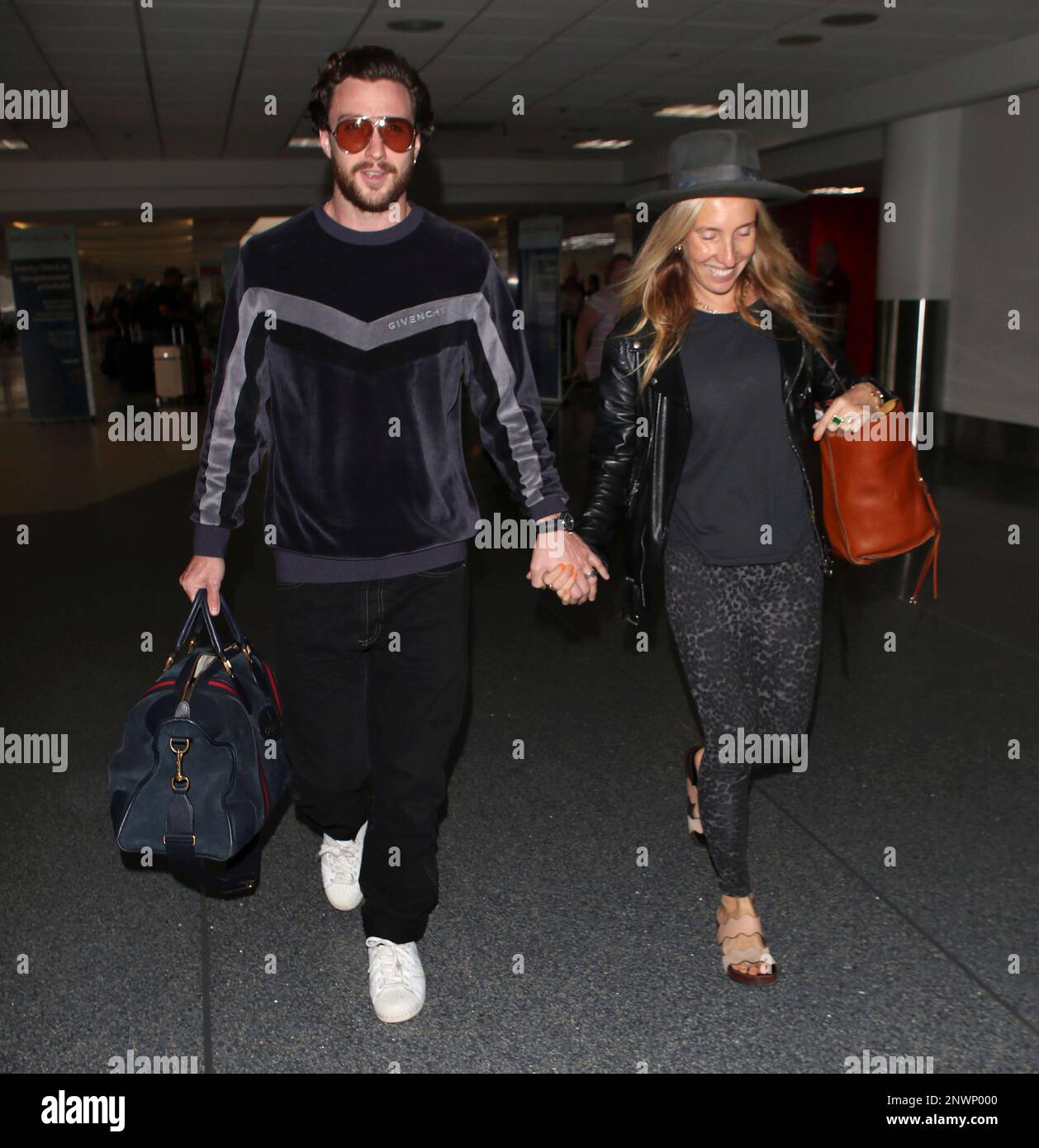 Photo by: STRF/STAR MAX/IPx 2018 9/5/18 Aaron Taylor-Johnson and Sam ...