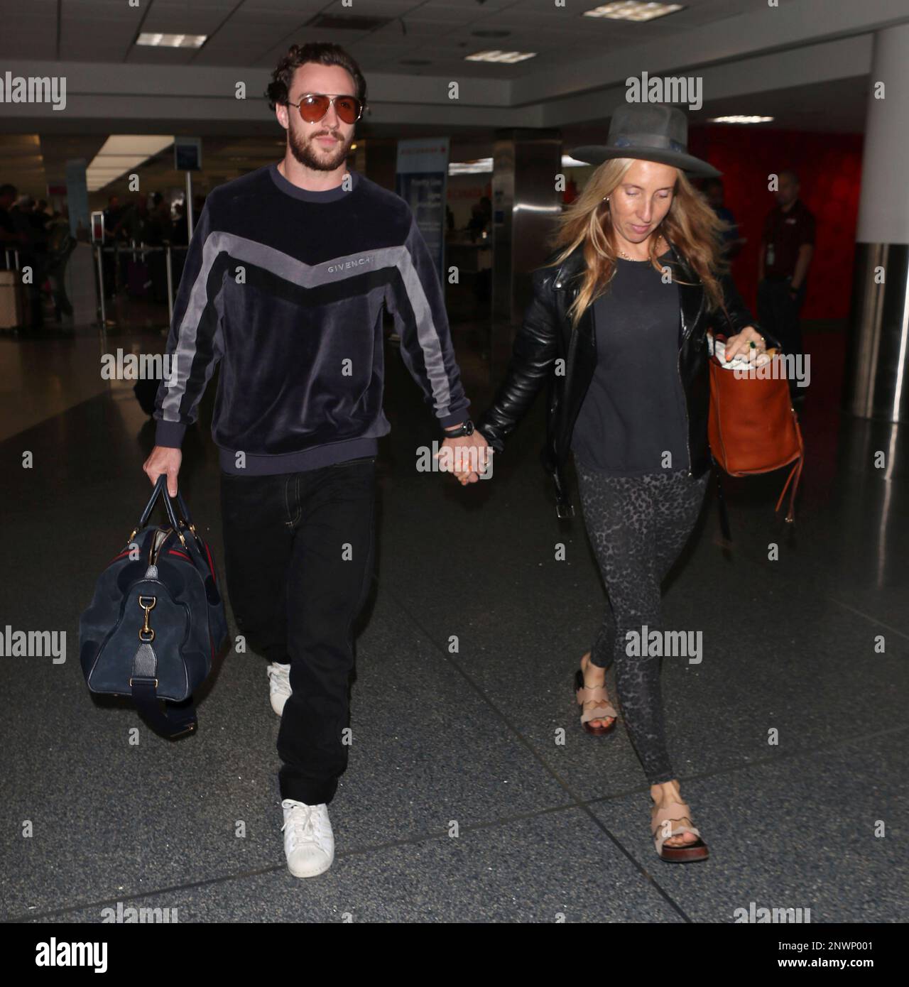 Photo by: STRF/STAR MAX/IPx 2018 9/5/18 Aaron Taylor-Johnson and Sam ...