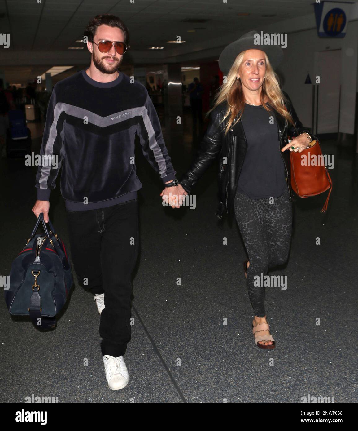 Photo by: STRF/STAR MAX/IPx 2018 9/5/18 Aaron Taylor-Johnson and Sam ...