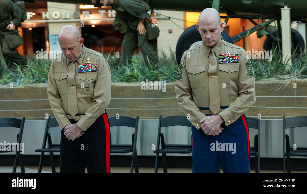 U.S. Marine Corps Gen. David H. Berger, Commandant of the Marine Corps ...