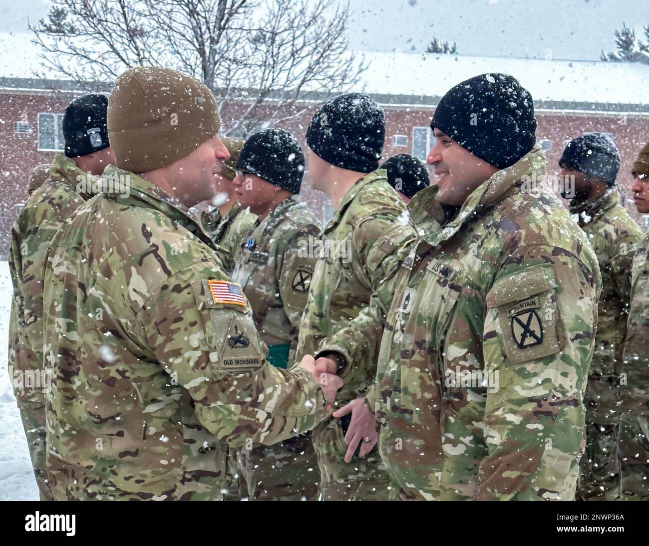 Lt. Col. Russell Lemler, battalion commander, and Command Sgt. Maj ...