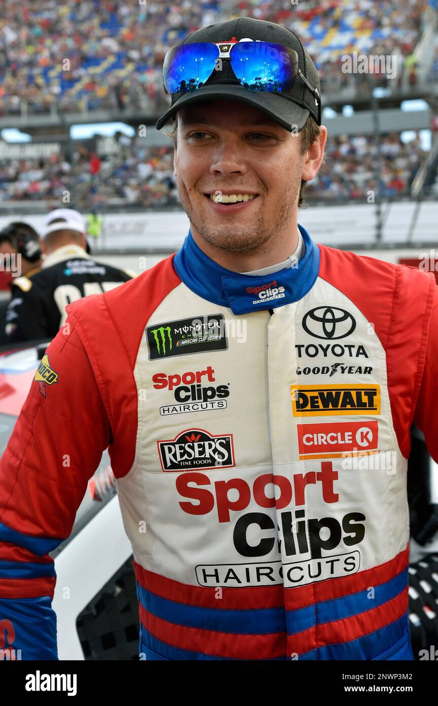 #20: Erik Jones, Joe Gibbs Racing, Toyota Camry Sport Clips Throwback ...