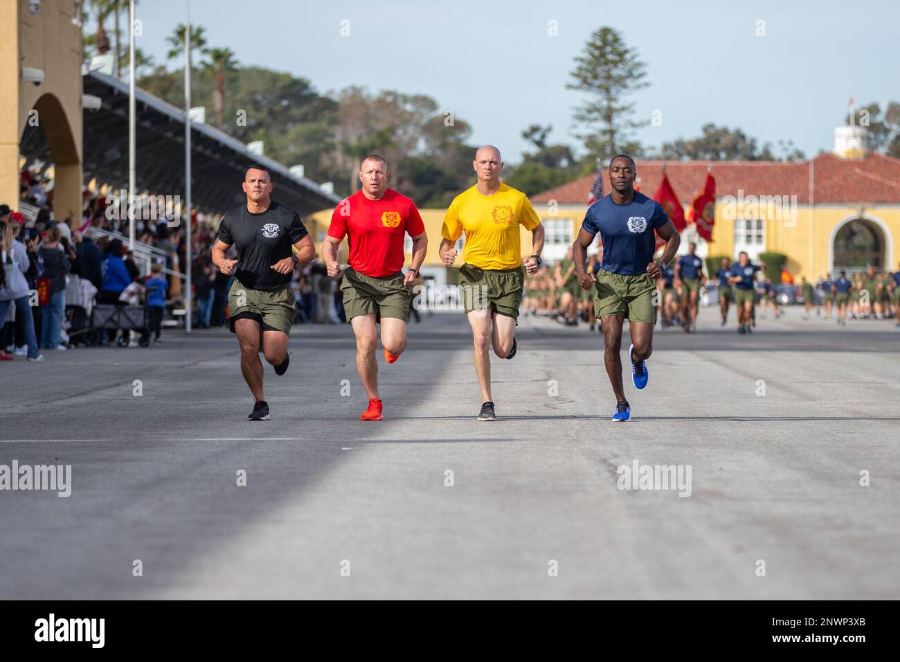 U.S. Marine Corps Drill Masters with Recruit Training Regiment, Marine ...