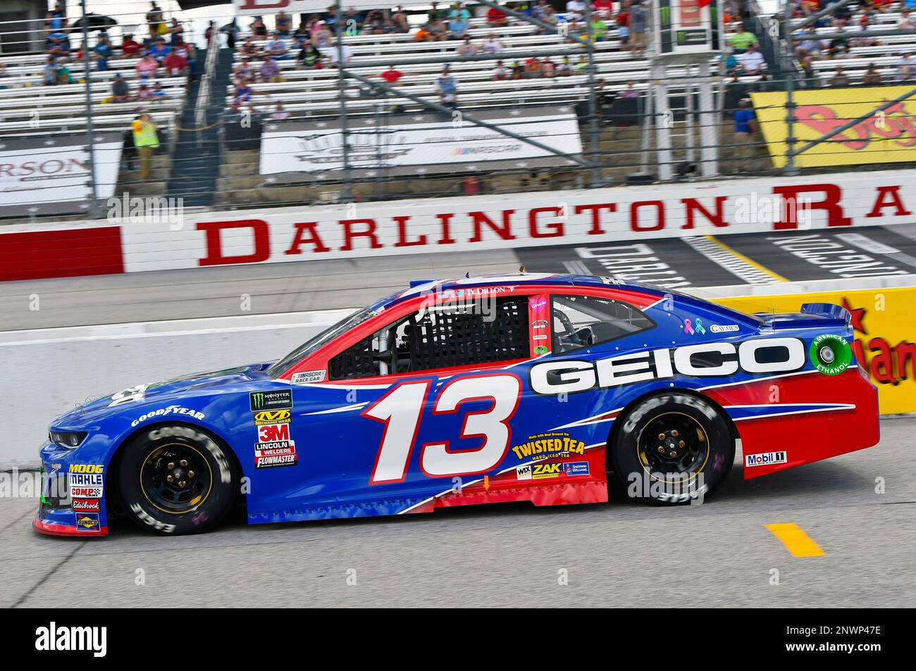 #13: Ty Dillon, Germain Racing, Chevrolet Camaro GEICO during ...