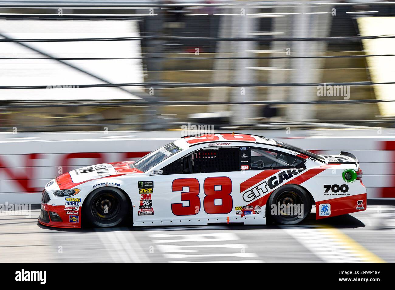 #38: David Ragan, Front Row Motorsports, Ford Fusion Citgard 700 during ...