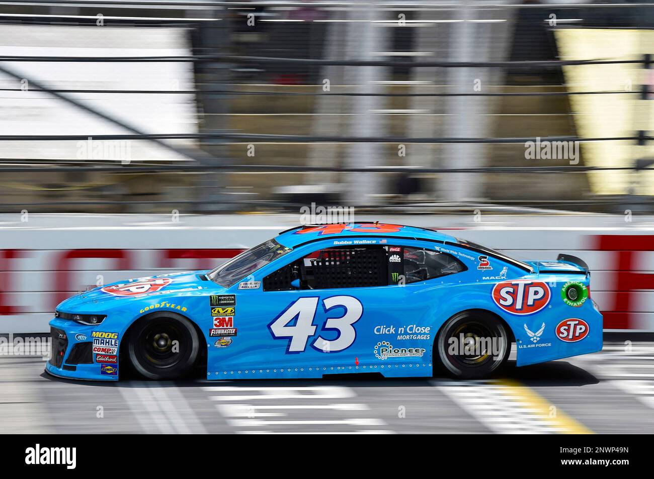 #43: Darrell Wallace Jr., Richard Petty Motorsports, Chevrolet Camaro ...